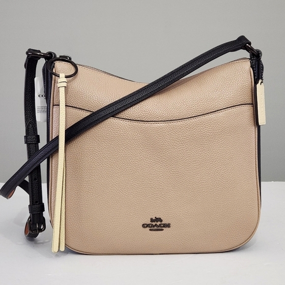 Coach | Bags | Nwt Coach Chaise Crossbody Bag In Colorblock Taupe Multi ...